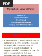 Moving Coil Galvanometer Project Class 12 | PDF | Series And Parallel ...