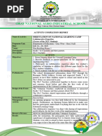 NLC Accomplishment Report 2024-2025 | PDF | Teachers | Worksheet