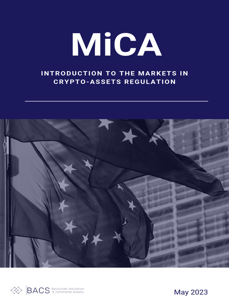 Introduction To MiCA Regulation | PDF | Cryptocurrency | Money