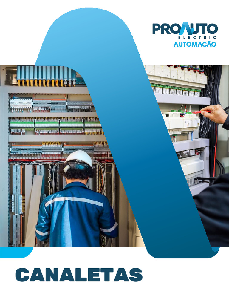 Canaletas Industriais Proauto Electric | PDF | Eletricidade | Engenharia Elétrica