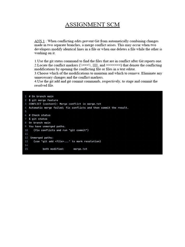 Assignment SCM | PDF Assignment SCM | PDF