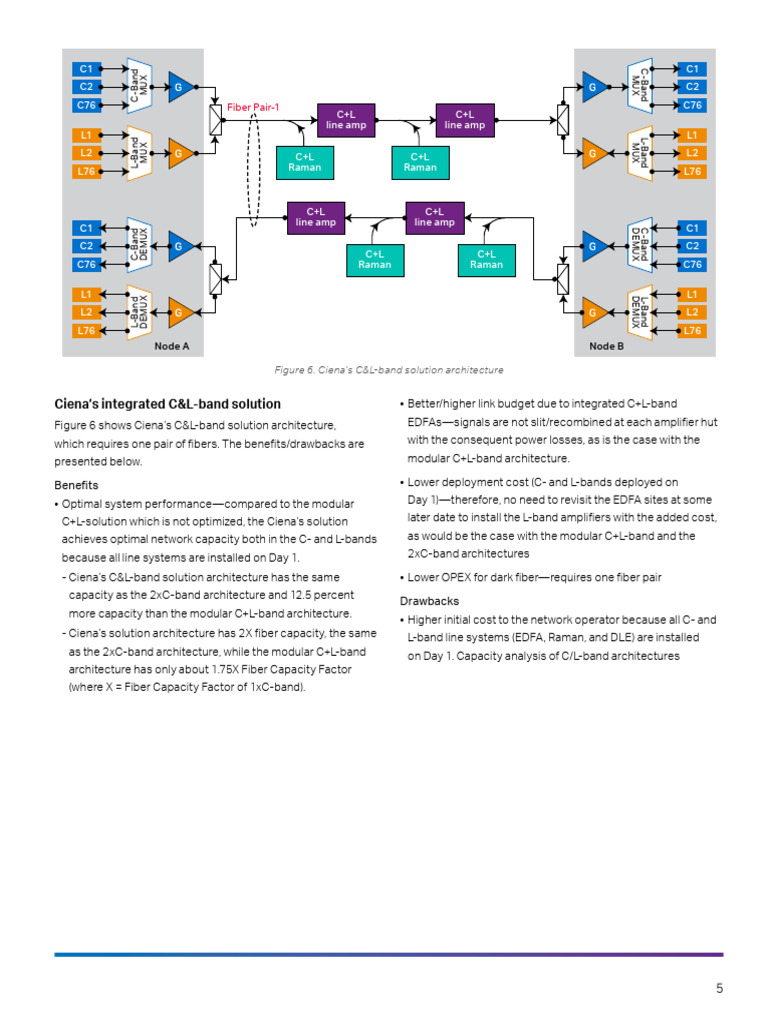 Ciena - C+L Band Business Case Model - Part-3 | PDF | Wavelength Division Multiplexing ...