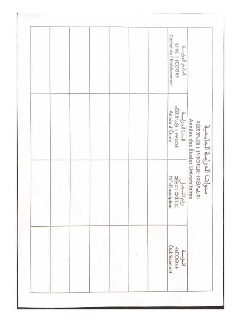Cachet de L'etablissement | PDF