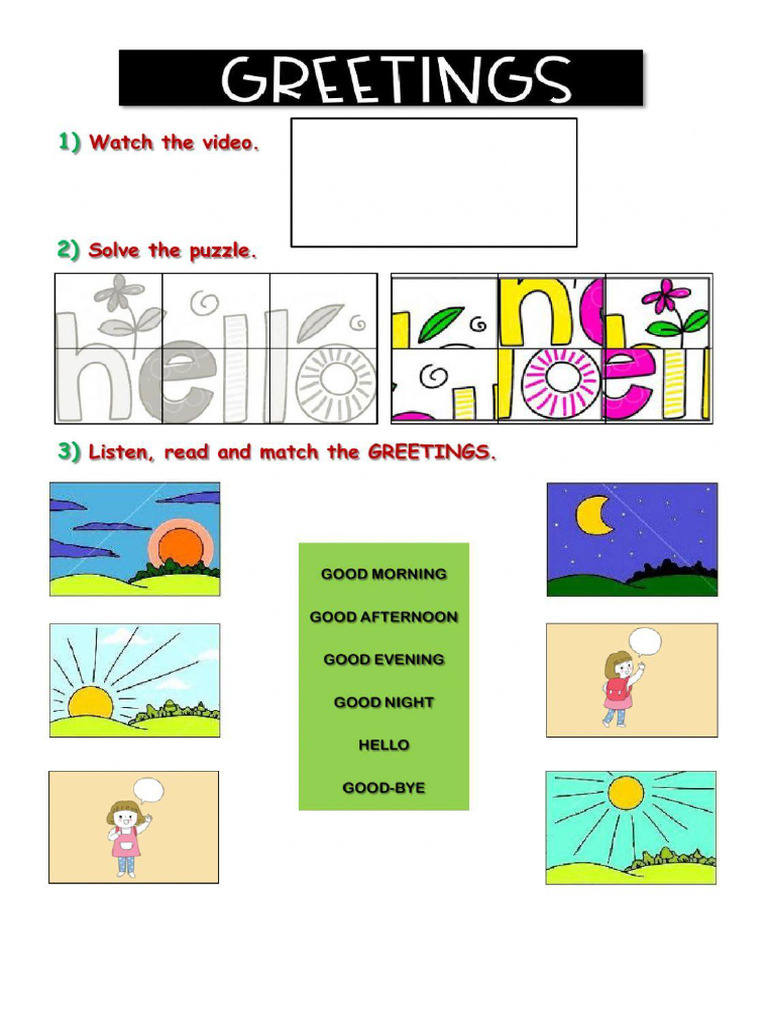 greetings | PDF