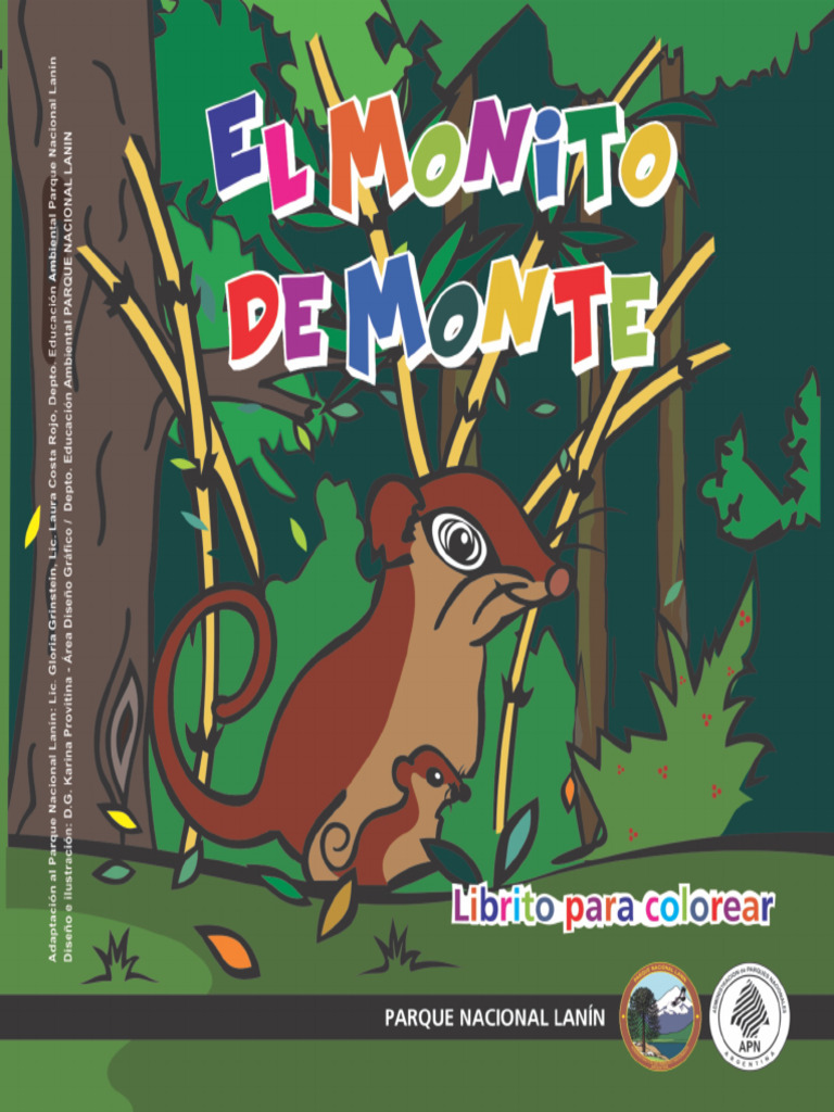 Librito-para-pintar-del-MONITO-DE-MONTE | PDF