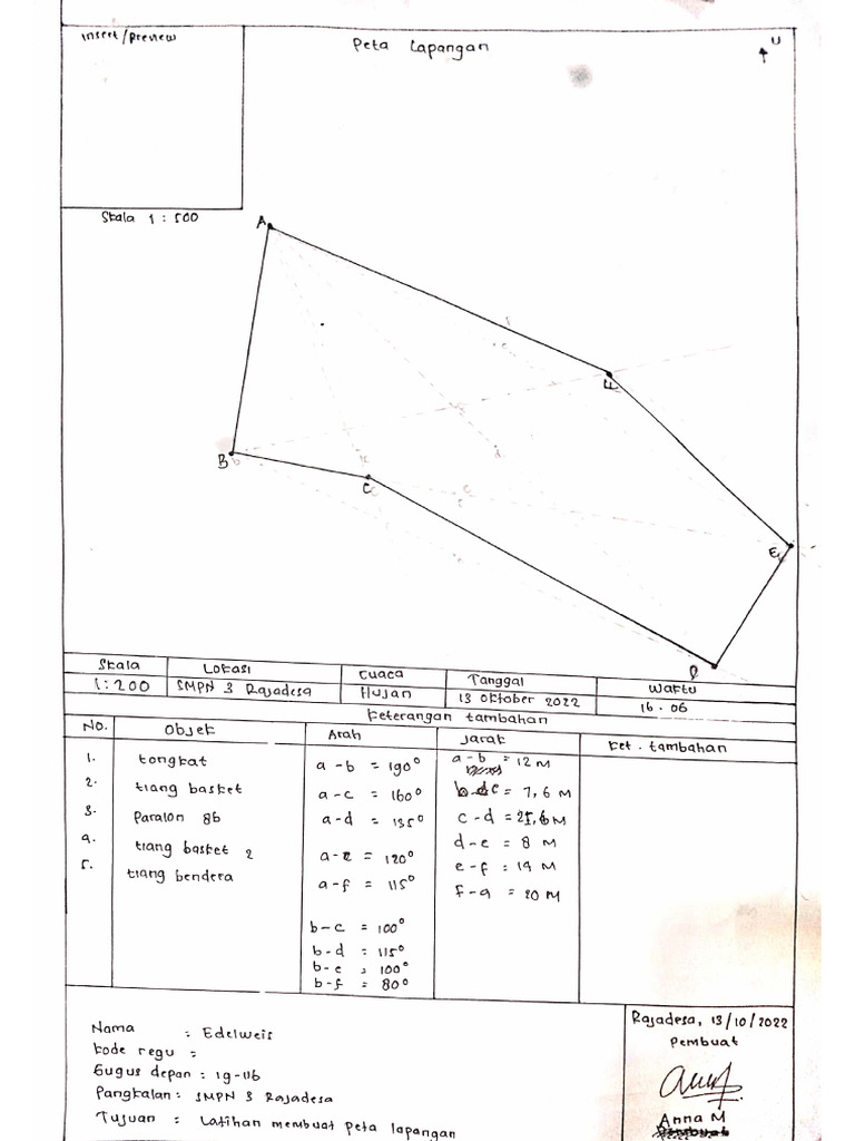 Peta Lapangan - 19-116 | PDF