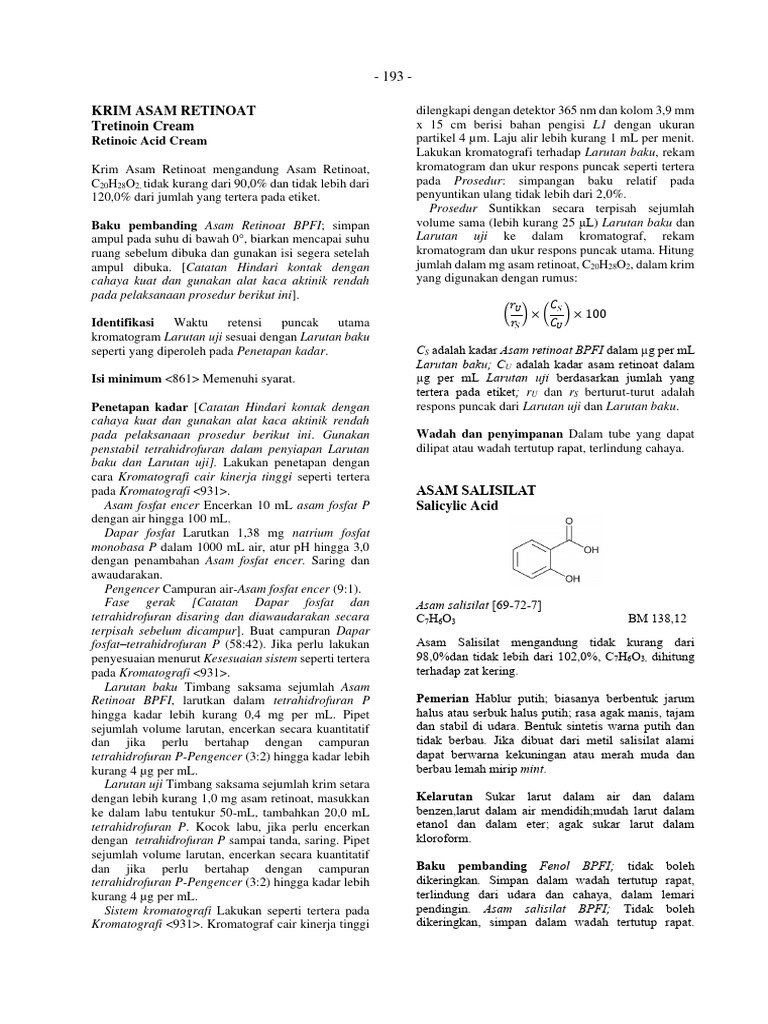 Asam Salisilat | PDF