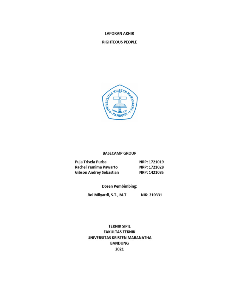 Laporan Akhir-RP | PDF