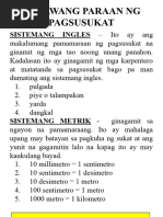 EPP 4 - Mga Kagamitan Sa Pananahi | PDF