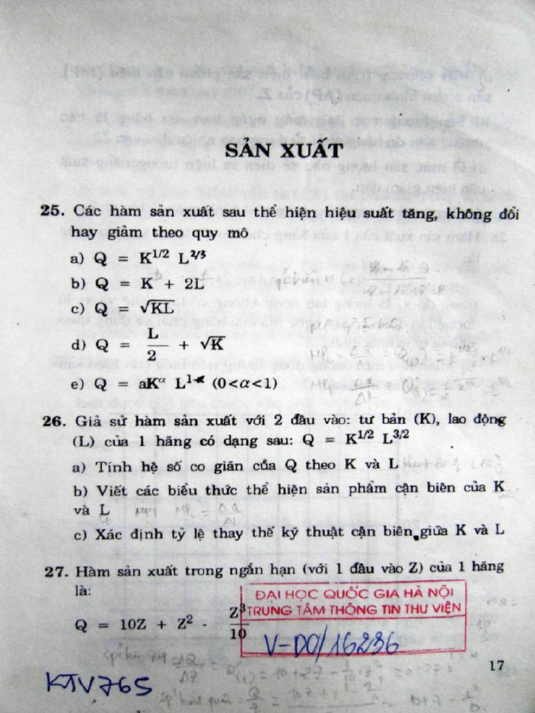 101 Bai TP Kinh T VI Mo CHN LC | PDF