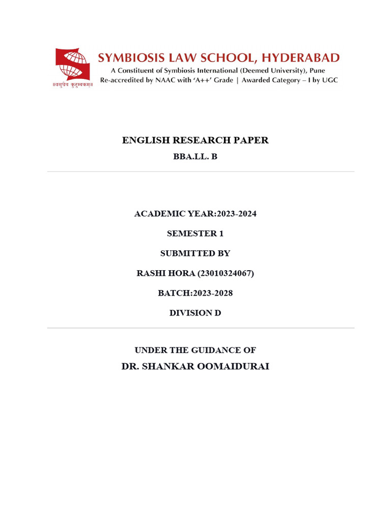 English Research Project | PDF | Freedom Of Speech | Crimes