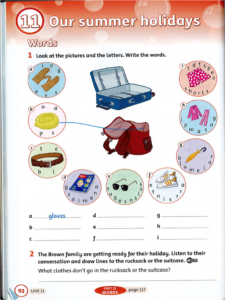 Flyers Term 4 Student Book Unit 11 | PDF