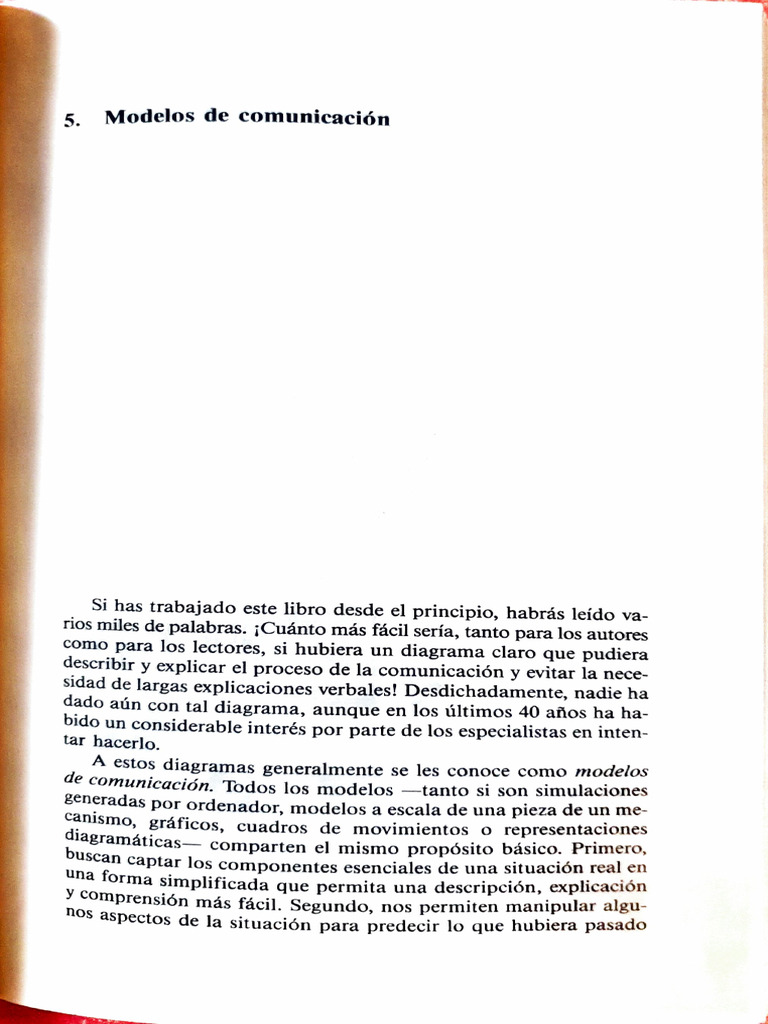 Ellis-Modelos de Comunicación | PDF | Comunicación | Información