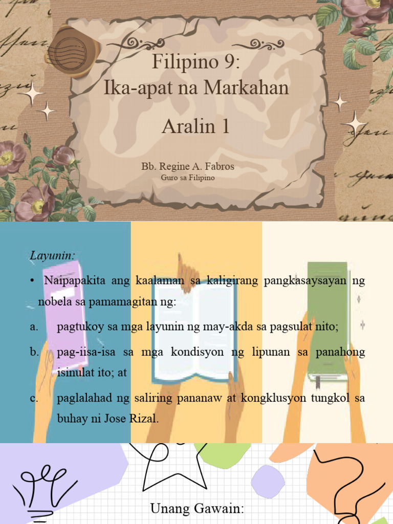 FILIPINO_9-ARALIN_1 (1) | PDF