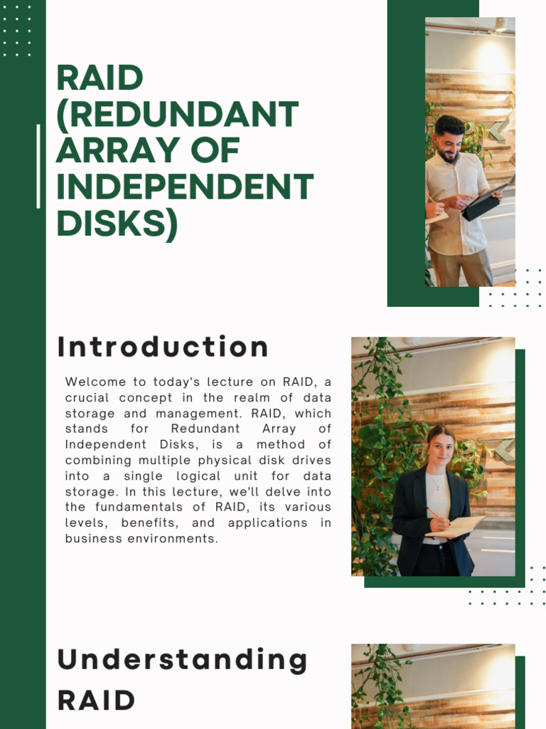 RAID (Redundant Array of Independent Disks) | Download Free PDF | Floppy Disk | Backup