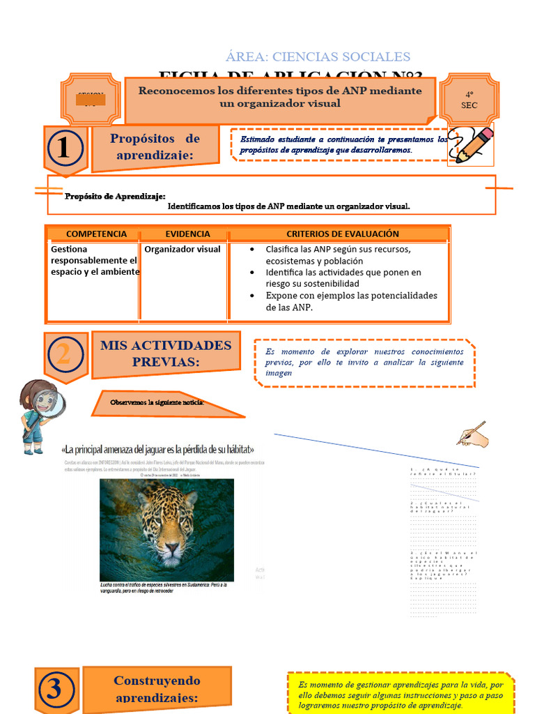 4° FICHA DE APLICACIÓN-SESIÓN3-SEM.2-EXP.1-CCSS 04-04- 2024 | PDF | Aprendizaje | Ciencia cognitiva