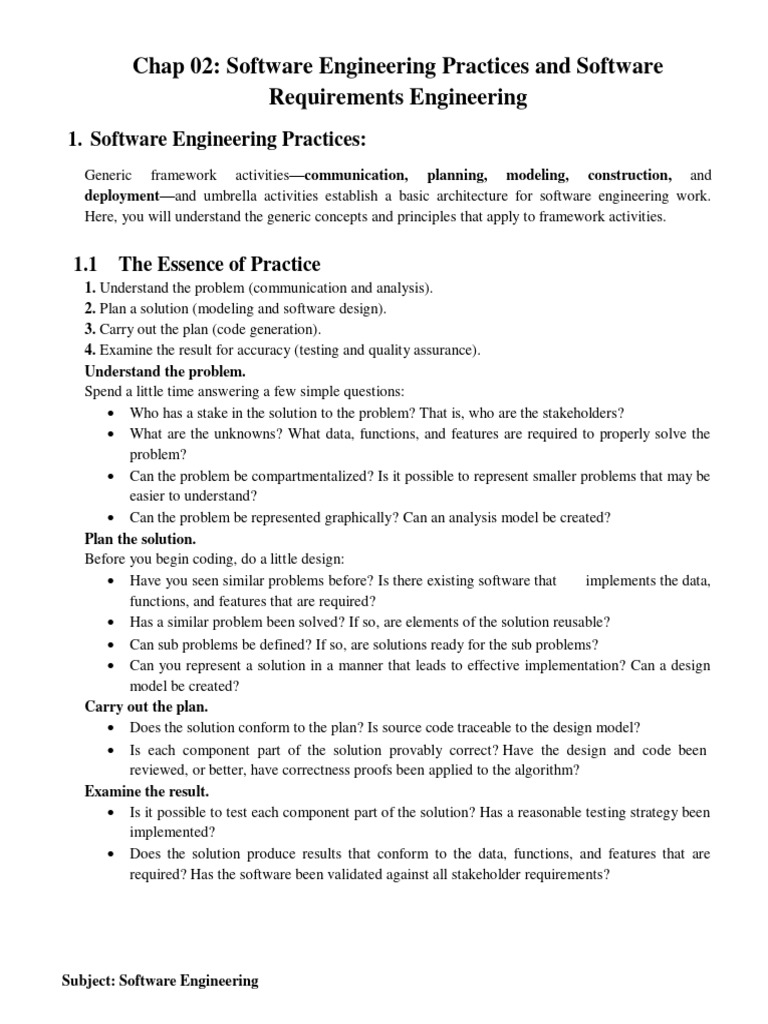 Chapter 2 Requirement Engineering Process | PDF | Conceptual Model | Feasibility Study