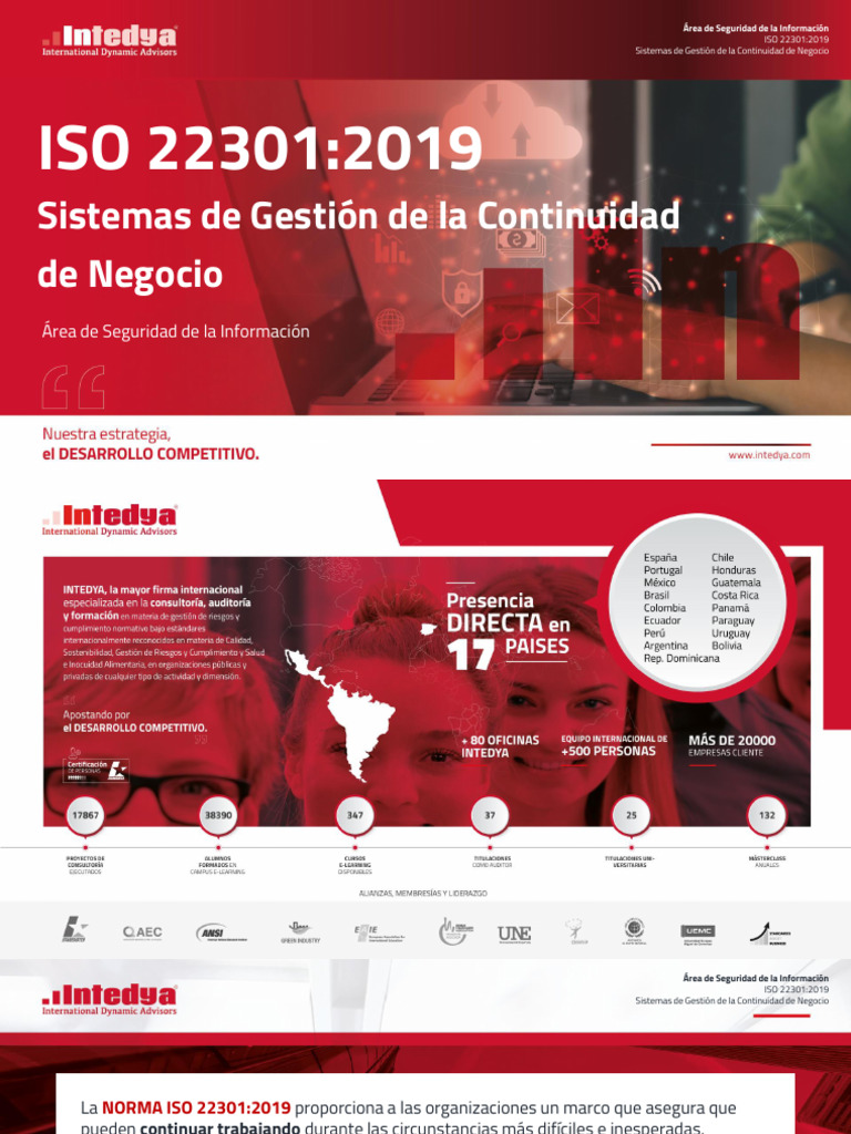 ISO 22301:2019 y Continuidad de Negocio | PDF | Seguridad de ...