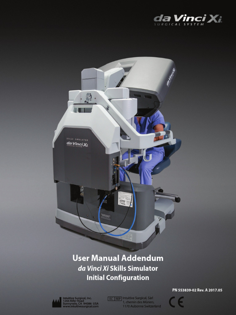 davin ci xi manual | PDF | Simulation | User Interface