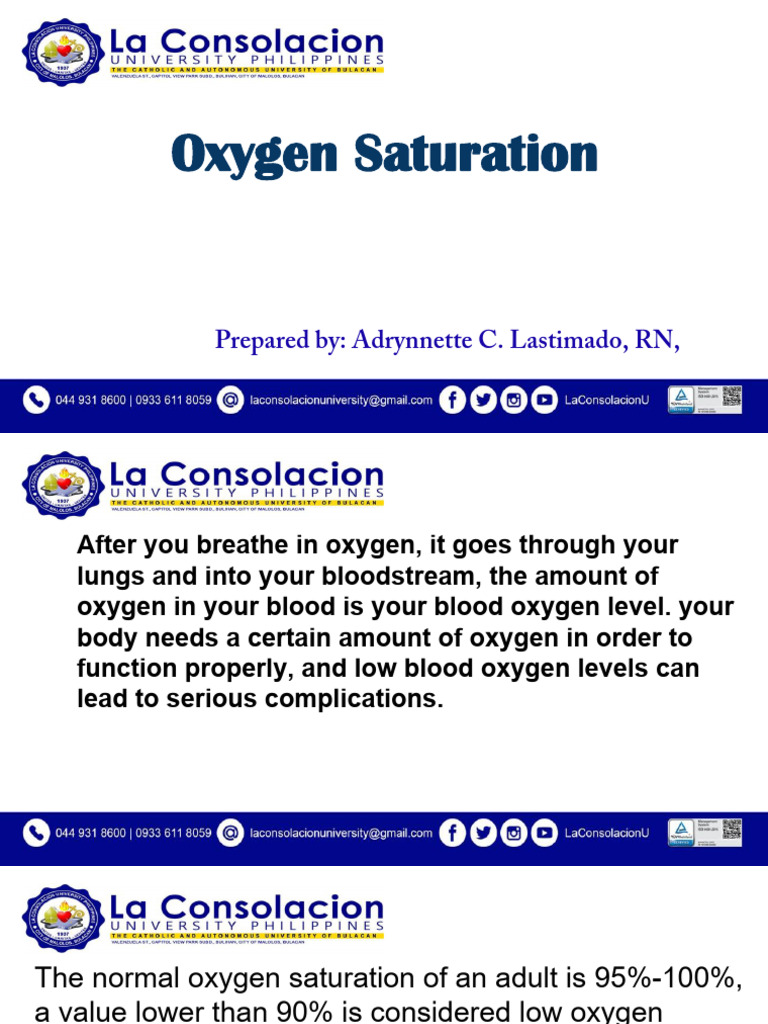 Oxygen-Saturation | PDF