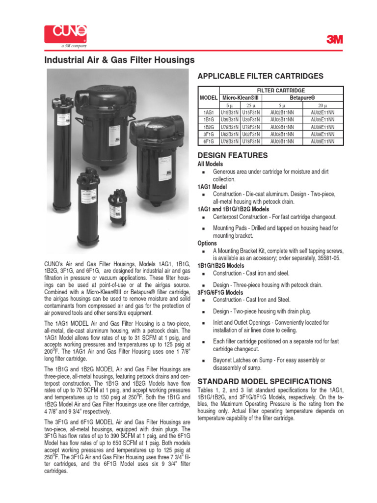 Industrial Air & Gas Housing | PDF