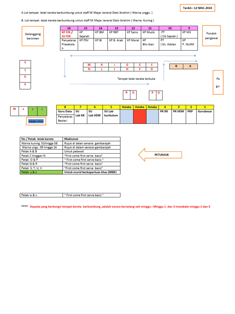 12 MAC 2024 Lot Pakir SKMJDI | PDF