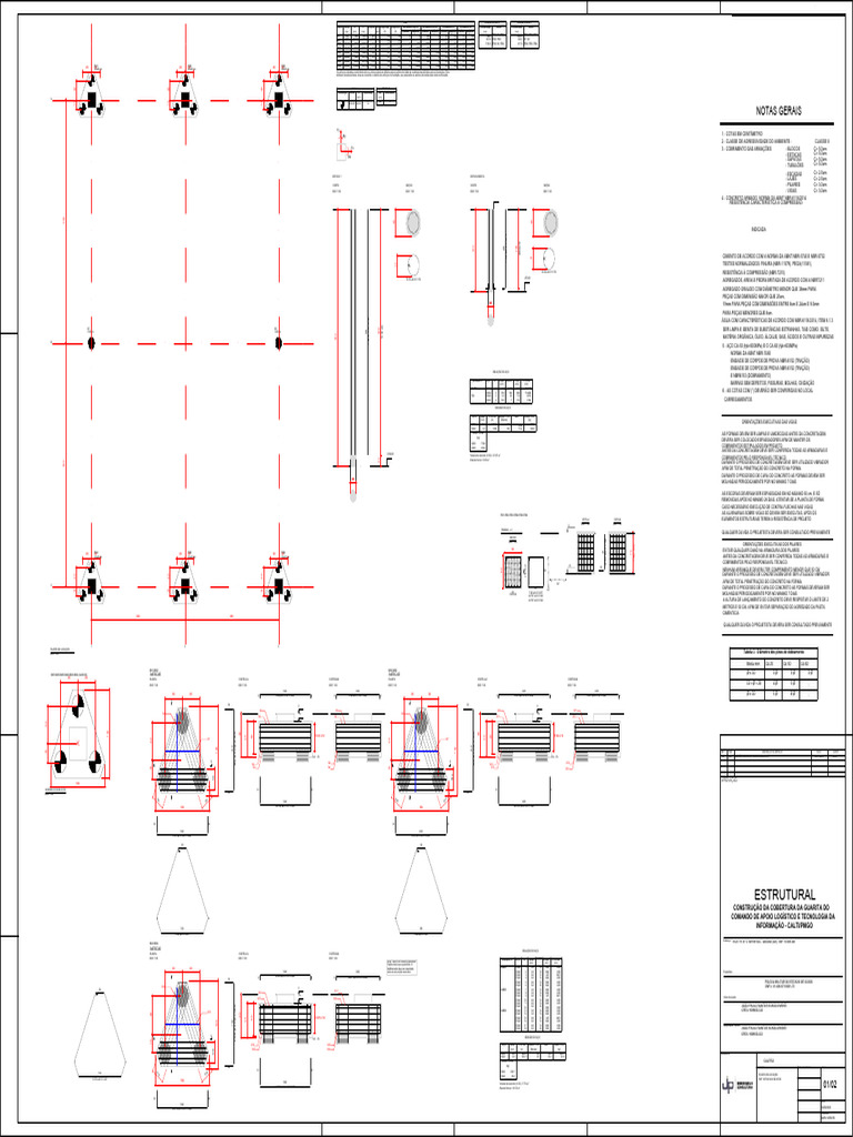 Anexo I-G Projeto Arquitetônico e Complementares PROJETO ESTRUTURA CA_1D2 | PDF | Setor ...