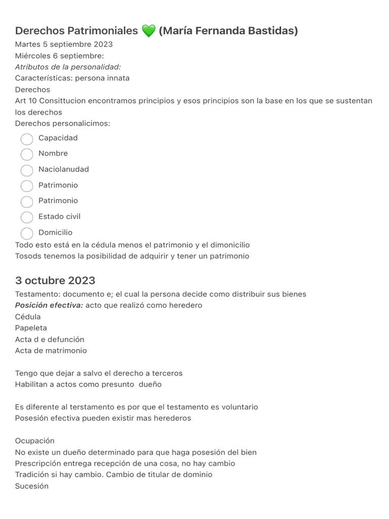 Derechos Patrimoniales | PDF | Propiedad | Bienes (Ley)