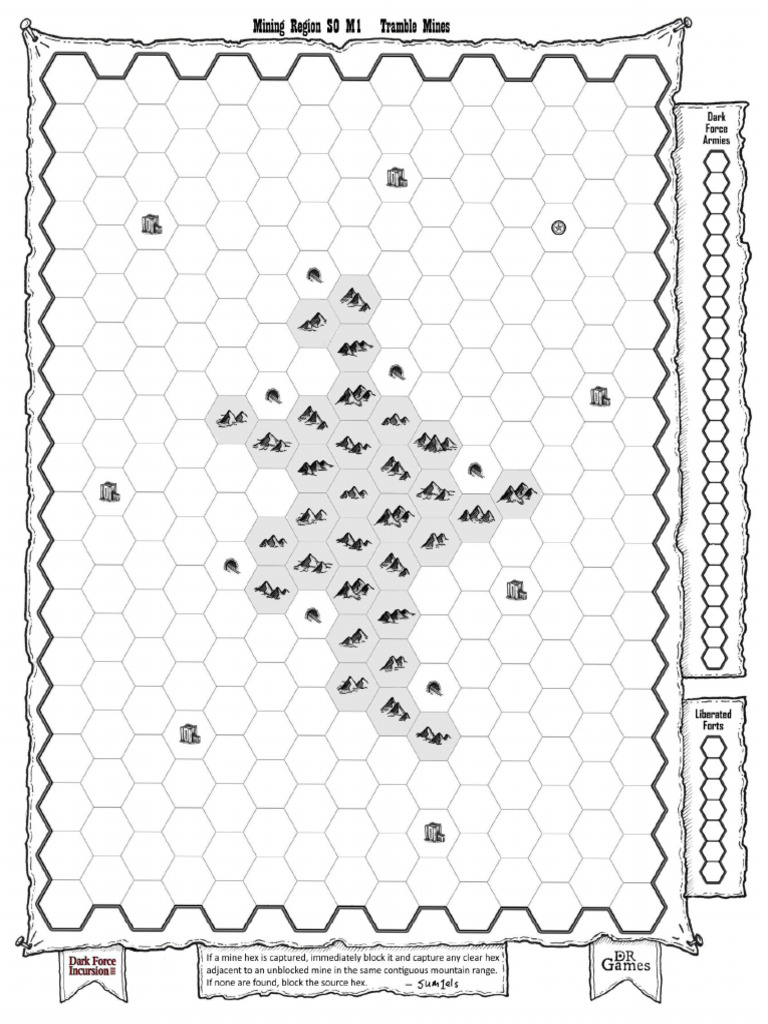 Dark Force Incursion - Tramble Mines | PDF
