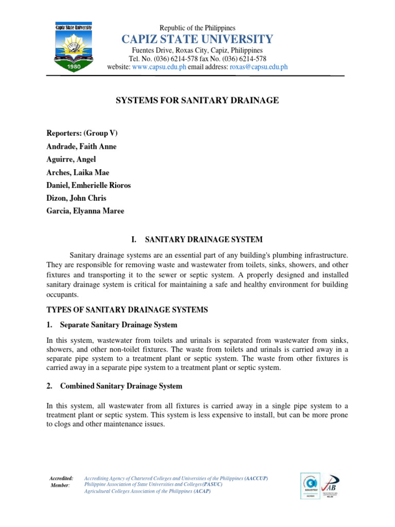 Sanitary Drainage Systems Guide | PDF | Sanitary Sewer | Plumbing