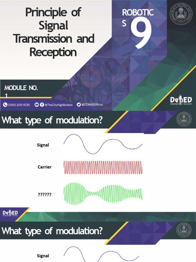 Signal Transmission and Reception Principles | PDF | Laser | Transmitter