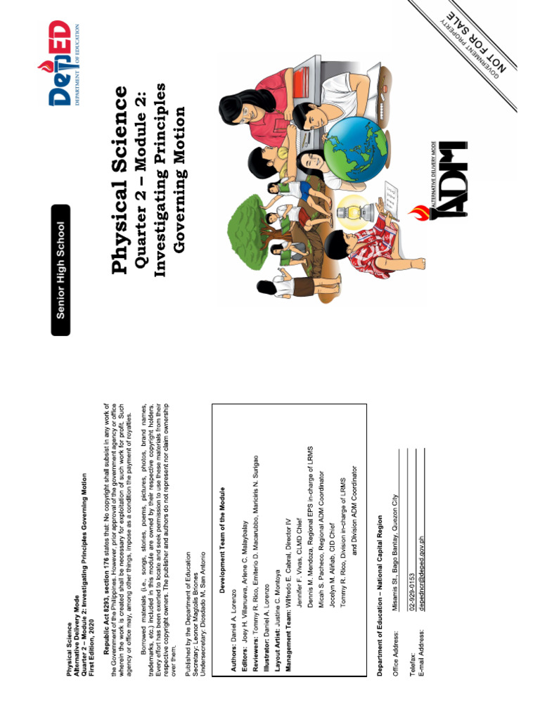 Physical Science Module Q 2 | PDF