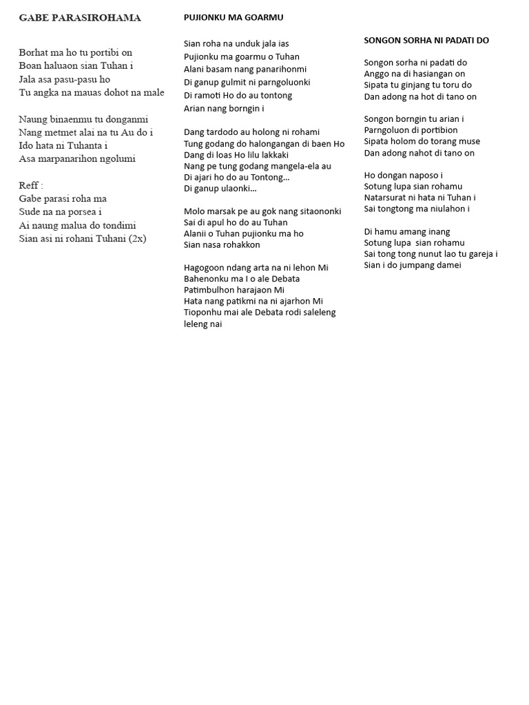 Gabe Parasirohama | PDF