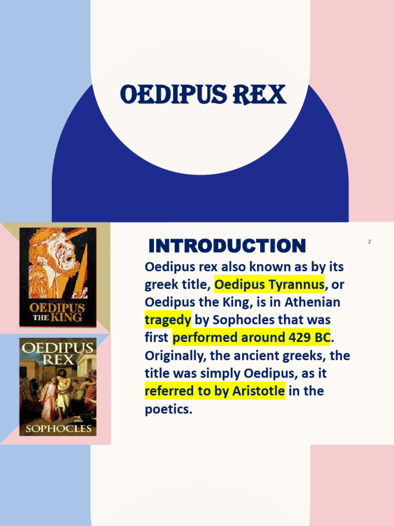 Oedipus Rex(Goods) | PDF | Ancient Thebes (Boeotia) | Boeotian Mythology