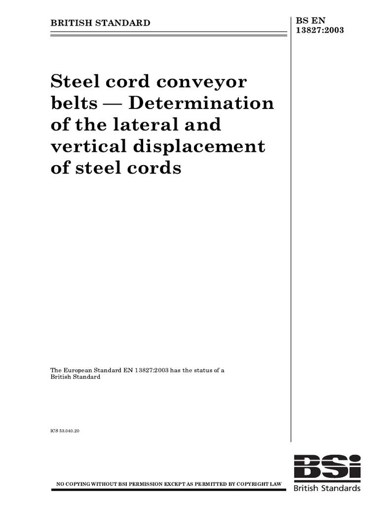 BS en 13827-2003 | PDF | Copyright