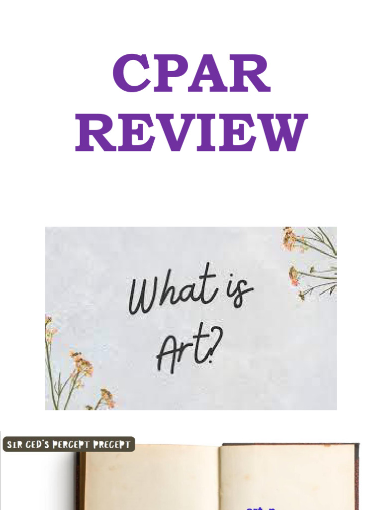 CPAR Reviewer | PDF