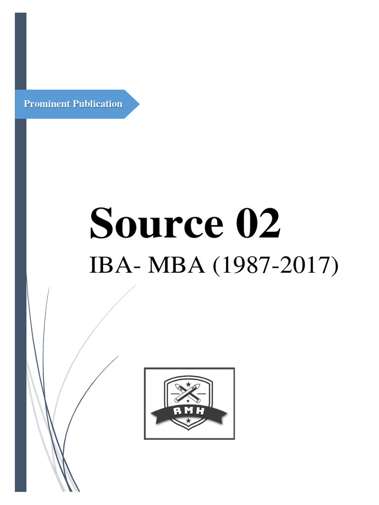 Source 02- IBA MBA | PDF | Lexical Semantics