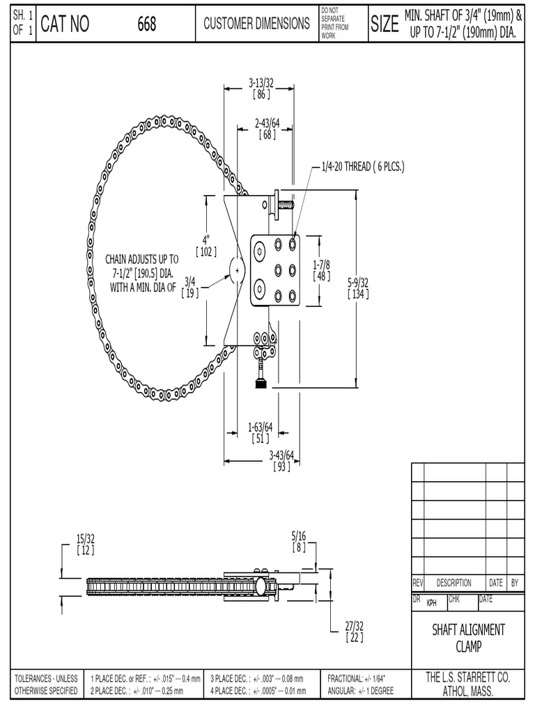 Shaft Alignment Clamp 668+ | PDF | Mechanical Engineering