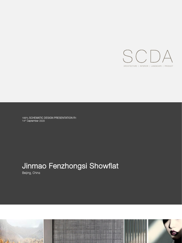 Scda 20200914 北京东三环cbd新宠「东叁金茂府」轻奢豪宅 | PDF | Bedroom | Interior Design