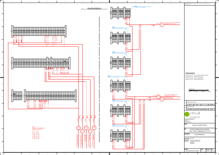 Icd 132KV CB A110 LCP | PDF | Electric Power | Electrical Wiring
