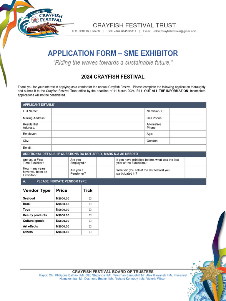 Application SME Forms-2024 | PDF