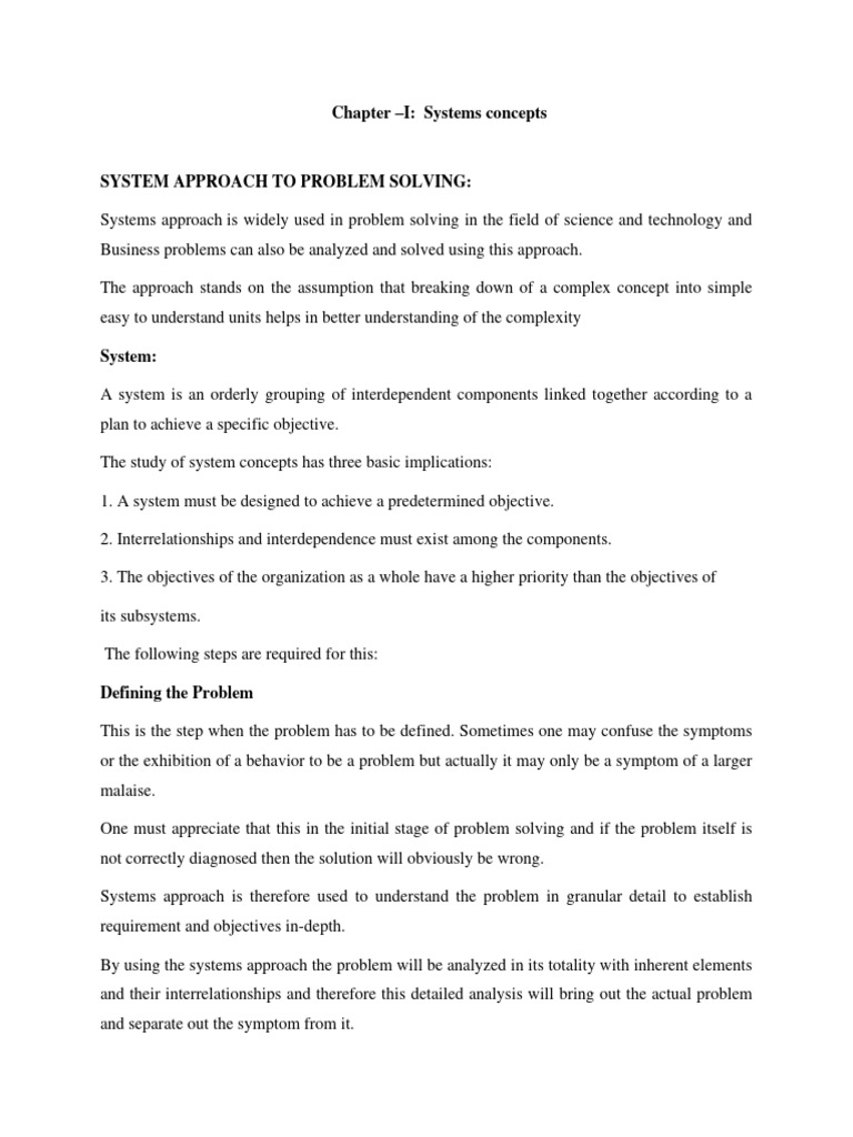 ssm chapter 1 final-converted | PDF | Conceptual Model | System