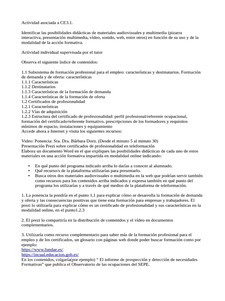 Actividad Asociada a CE3.1 | PDF | Multimedia | Informática
