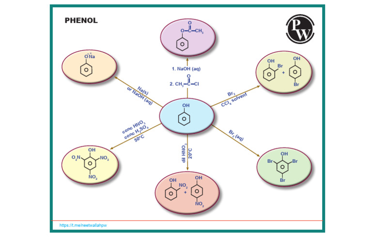 Phenol: Mind Maps | PDF