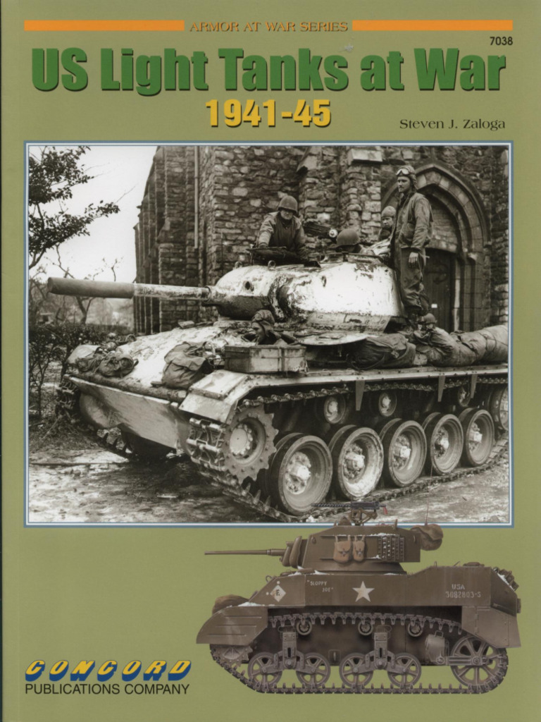 Armor at War 7038 - US Light Tanks at War1941-1945 | PDF