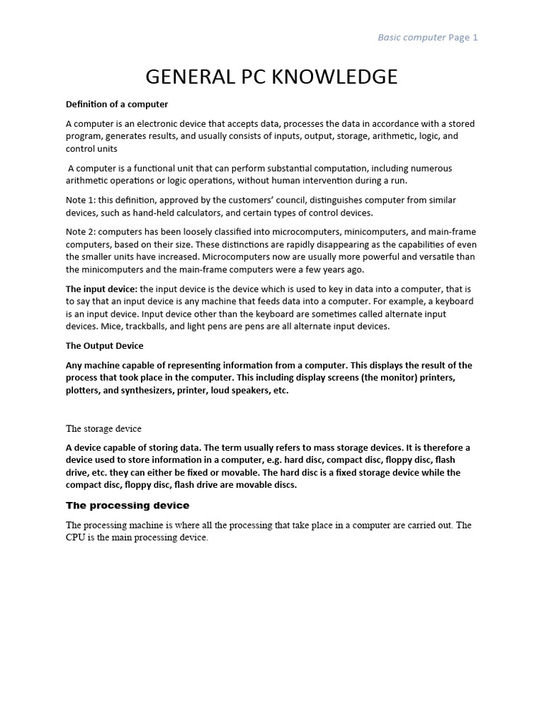 Computer Assignment | PDF | Computer Hardware | Software