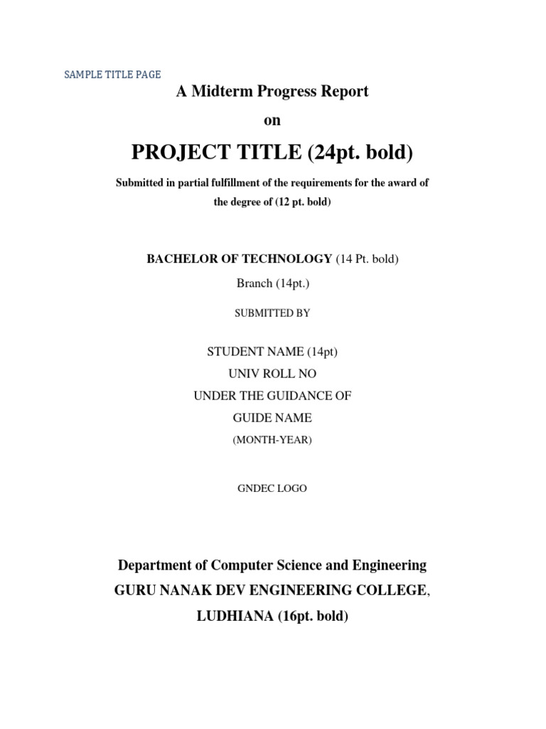 B.Tech CSE Midterm Project Report | PDF | Use Case | Computing