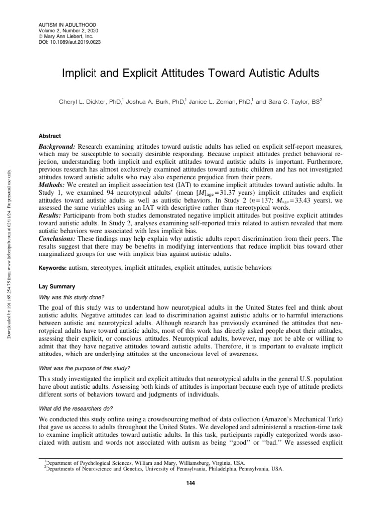 dickter-et-al-2020-implicit-and-explicit-attitudes-toward-autistic ...
