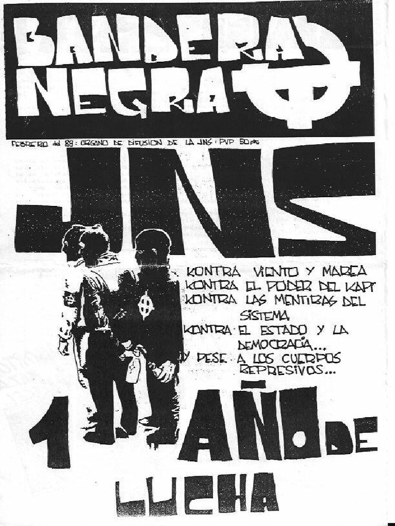 Bandera Negra JNS 1989 Feb | PDF