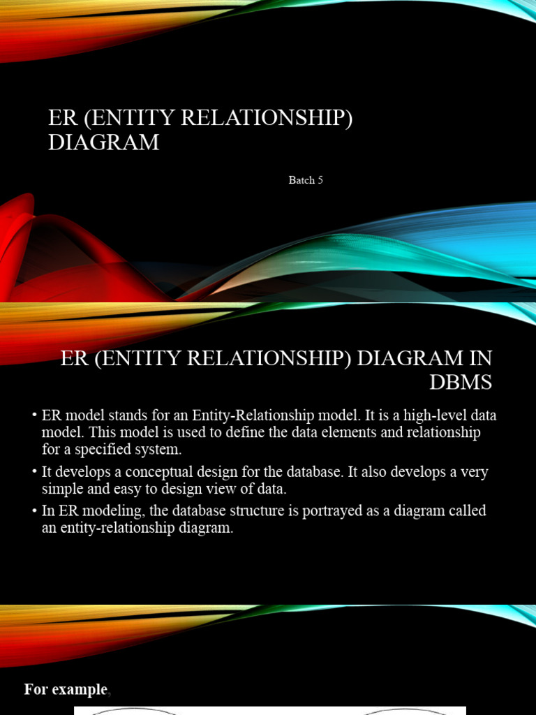 ER (Entity Relationship) Diagram | PDF | Information Technology | Computing
